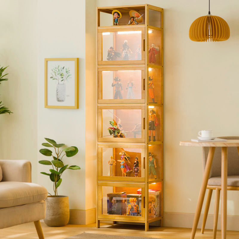 Hand-operated display cabinet Acrylic Lego model toy display cabinet ...