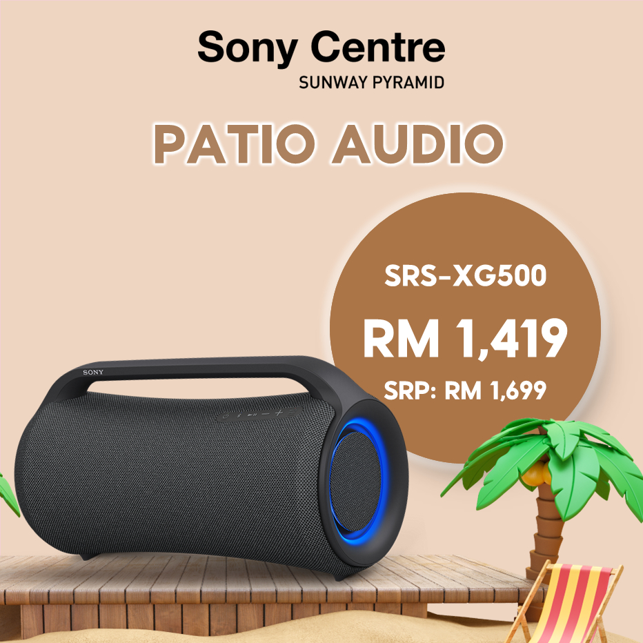 SONY XG500 X-Series SRS-XG500 Portable Wireless Speaker | Shopee Malaysia