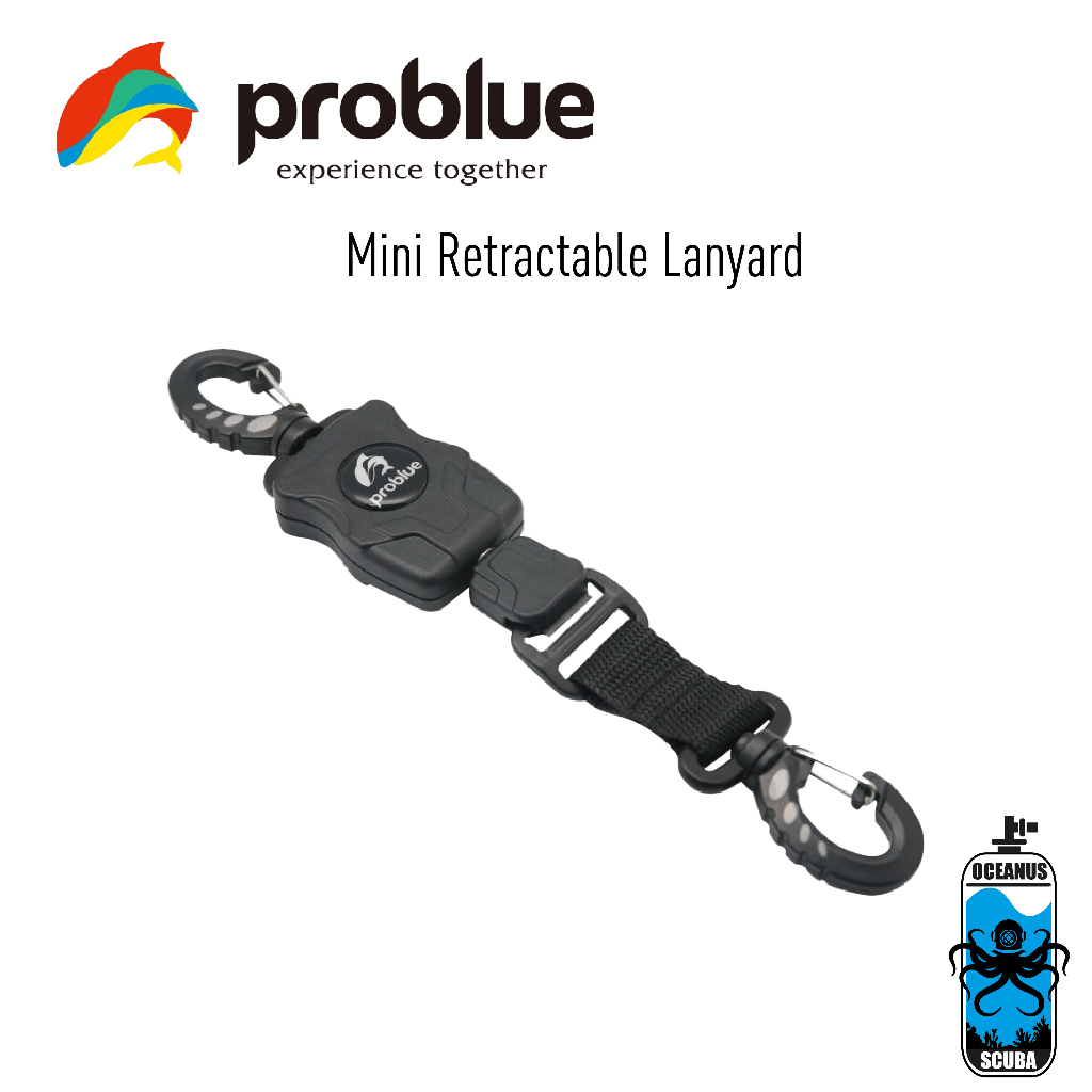 Problue Mini Retractable Lanyard, Camera Lanyard, Scuba Diving Camera ...