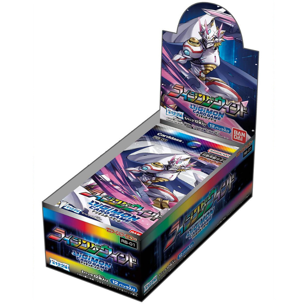 Digimon Card Game Reboot Booster Box RB-01 Rising Wing | Shopee Malaysia