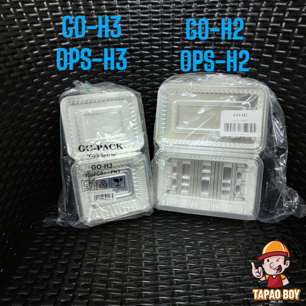 GC Plastic Tray - OPS-H3 / OPS-H2 [ 100pcs± ] | Shopee Malaysia