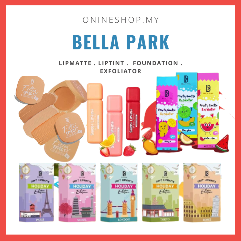 BELLA PARK Soft Lipmatte Holiday Bella Park Liptint Bella Park ...