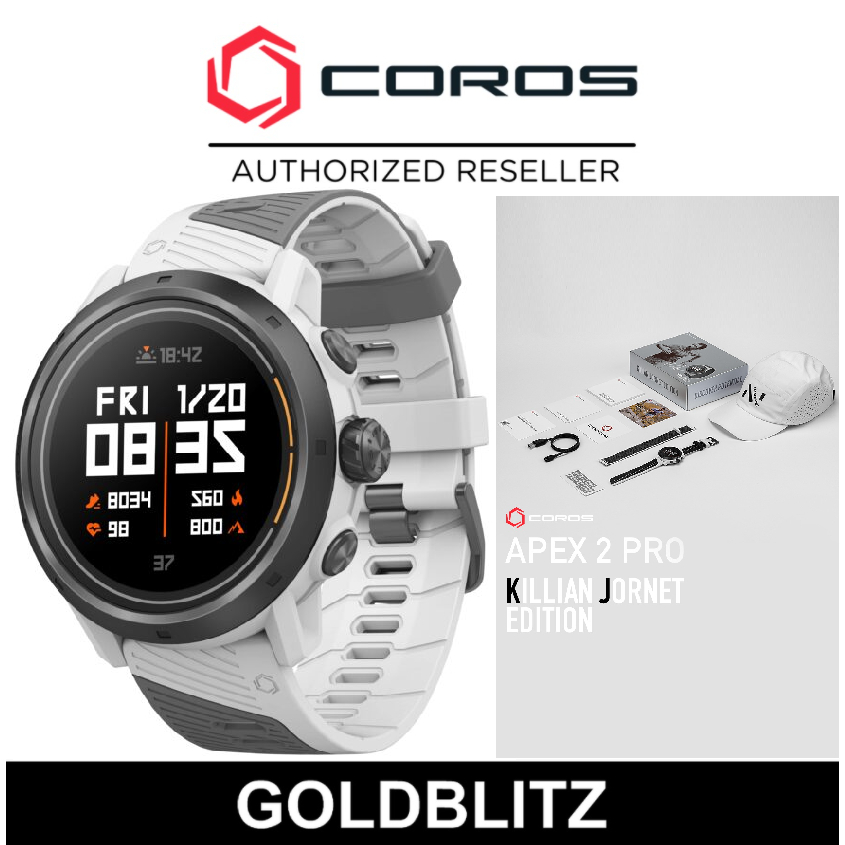 COROS APEX 2 / 2 Pro Kilian Jornet GPS Watch Dual frequency GNSS Triathlon Premium Multisport ...