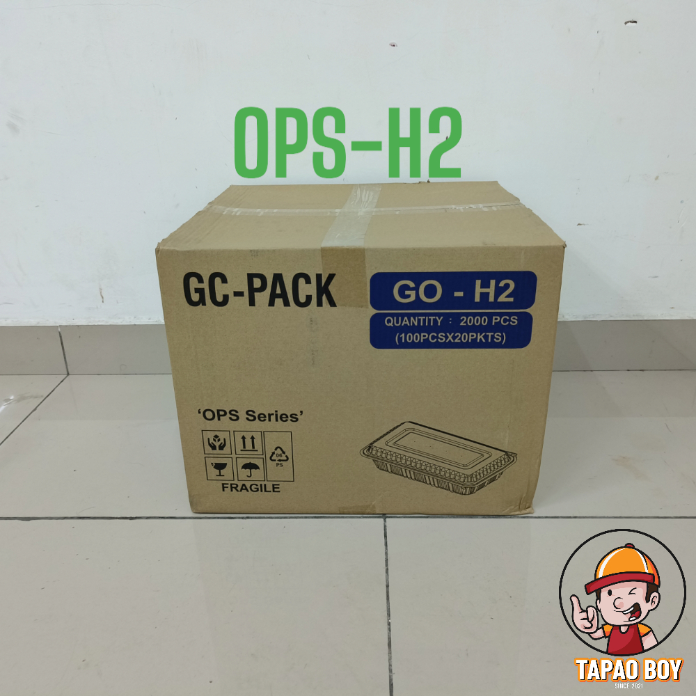 【1 Carton】GC OPS-H2 Plastic Tray (2000pcs/20pkts/ctn) | Shopee Malaysia