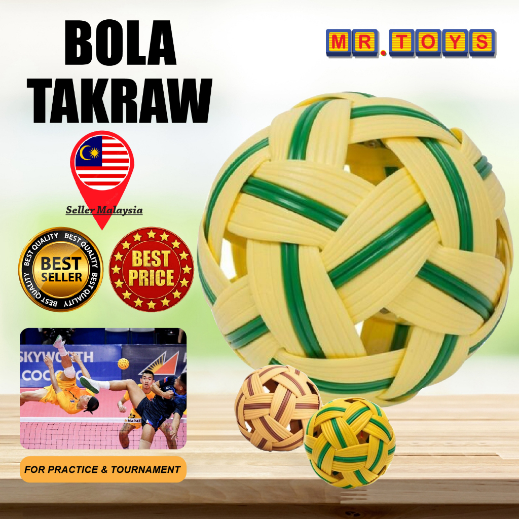 Synthetic Sepak Takraw Ball Thai Traditional Sport Training Exercise ...