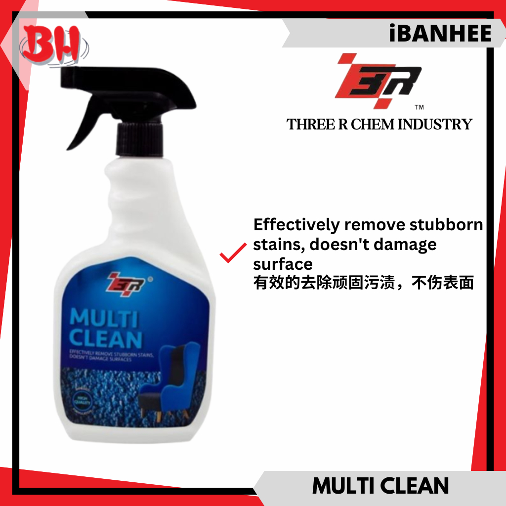 [iBANHEE] 3R MULTI CLEAN 500ML (MULTIPRUPOSE CLEANER/ STAIN REMOVER ...