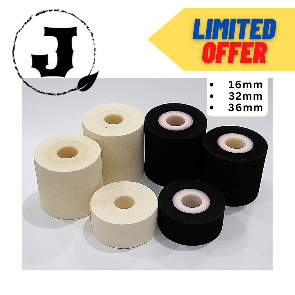 (JOJO) Sponge Ink roller hot print solid ink roll 墨轮 打印墨轮 | Shopee Malaysia