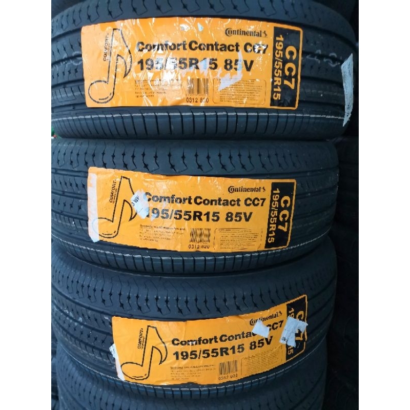 195 55 15 Continental Cc7 Tyre Tayar Shopee Malaysia
