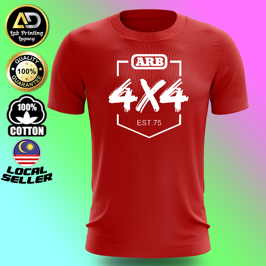 ARB 4X4 T shirt for for TRITON NAVARA DMAX HILUX DEFENDER PAJERO FORD ...
