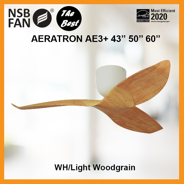 NSB FAN AERATRON AE3+/ AE3+ Wifi Ready 43 / 50 / 60 Inches DC MOTOR ...