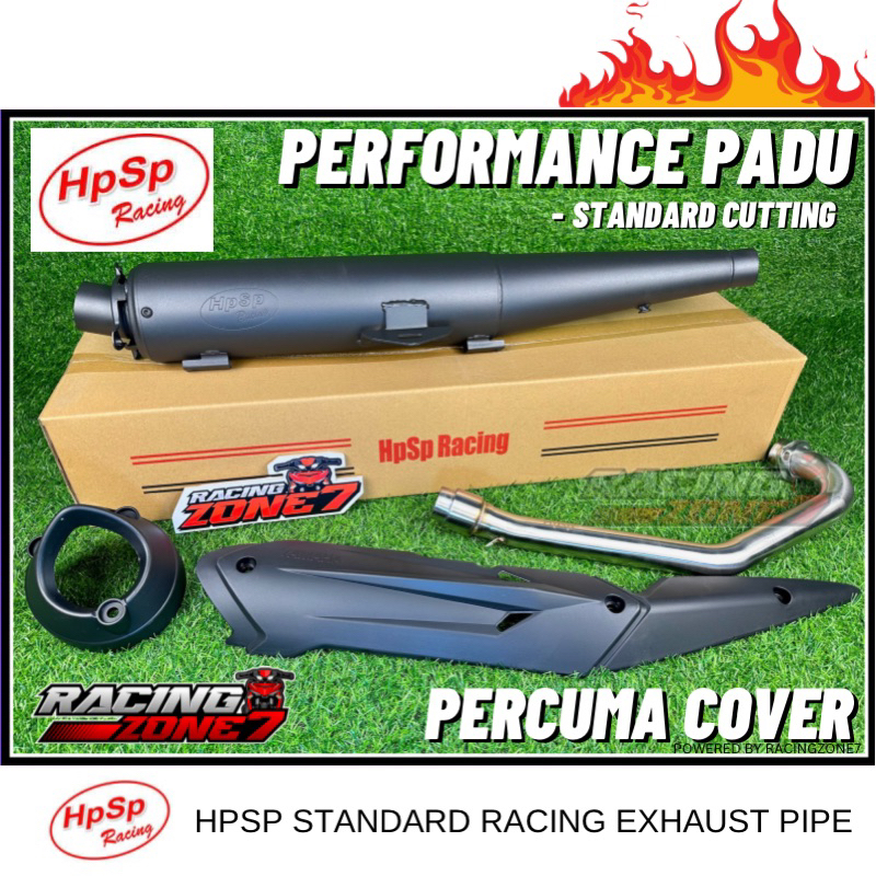 HPSP EXHAUST RACING STANDARD CUTTING Y15ZR LC136 4S 5S V1-V6/Y15 Y16 ...