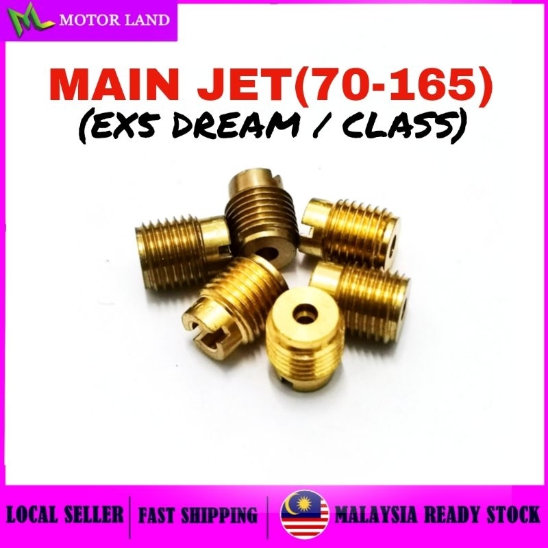 HONDA EX5 DREAM EX5DREAM CLASS EX5CLASS MAIN JET MAINJET MJ FOR ...