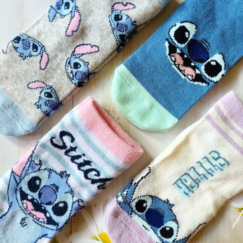 ️STITCH ️ DISNEY Big Face Lilo & Stitch Scrump Ohana Family Hawaii Blue ...