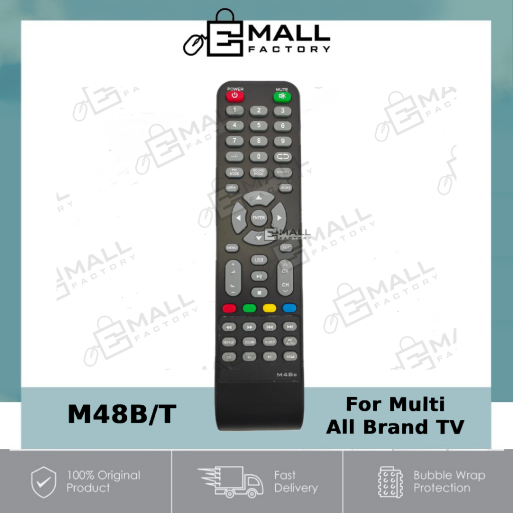 REMOTE TV LCD LED OEM MULTI BRAND Remote Control Television HITEC MEGRA QUAYLE HOMAX NUODI ...