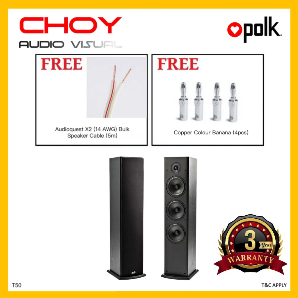 Polk Audio T50 Speaker Polk T50 Speakers Audio Review Hometh