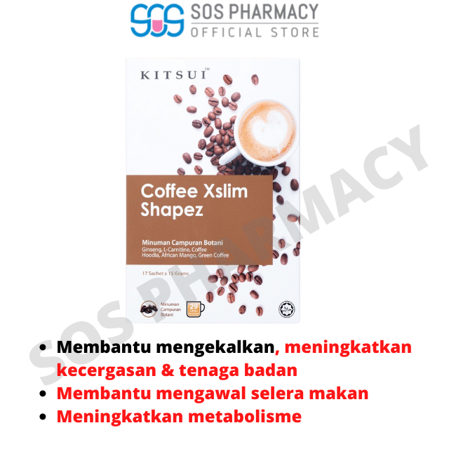 KITSUI Coffee Xslim Shapez (15G x 17 Sachets) | Shopee Malaysia