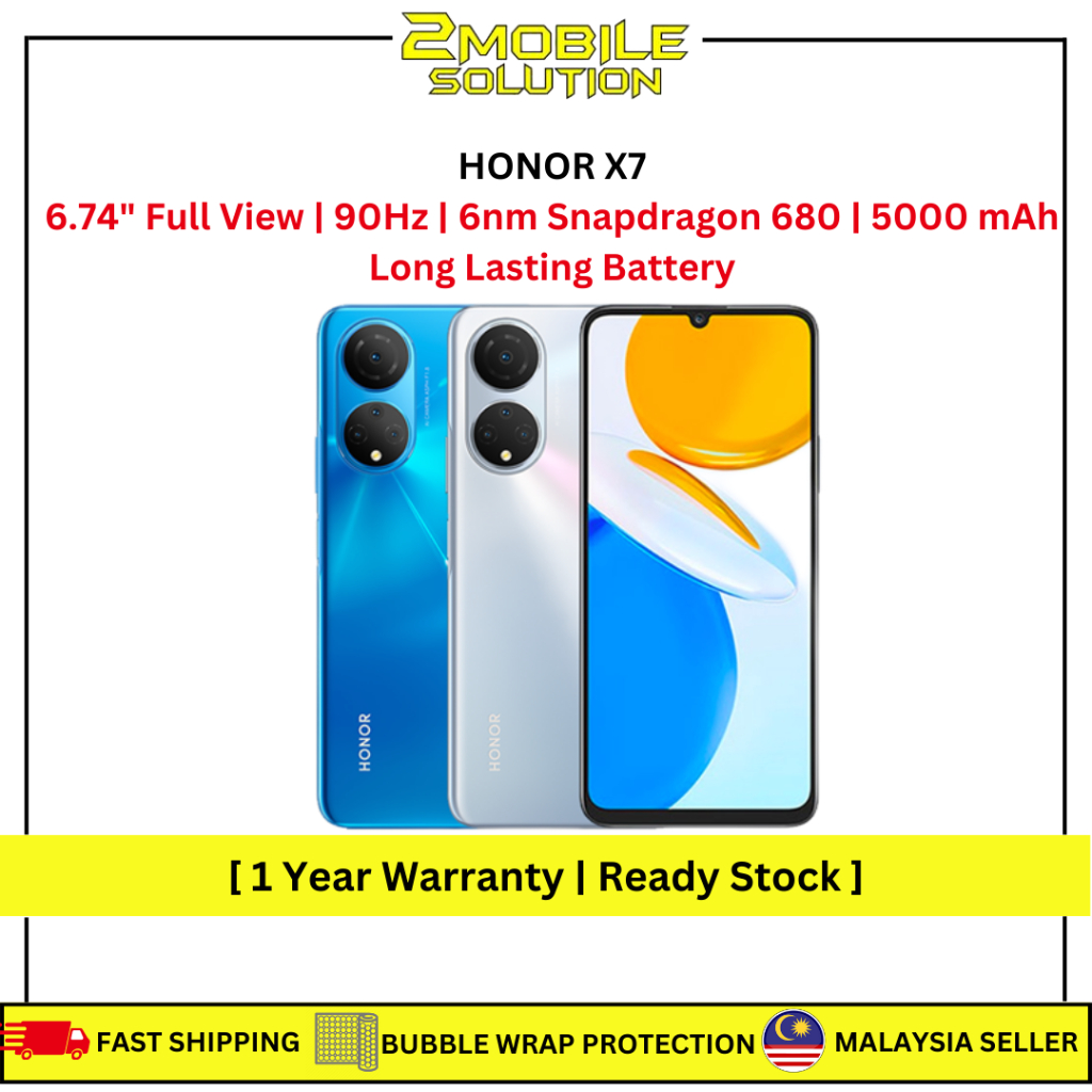 Honor X7 [4GB+2GB RAM & 128GB ROM] - Original Honor Malaysia | Shopee Malaysia