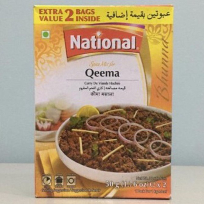 National Qeema Masala Spice Mix, 2 x 50g (Assorted) | Shopee Malaysia