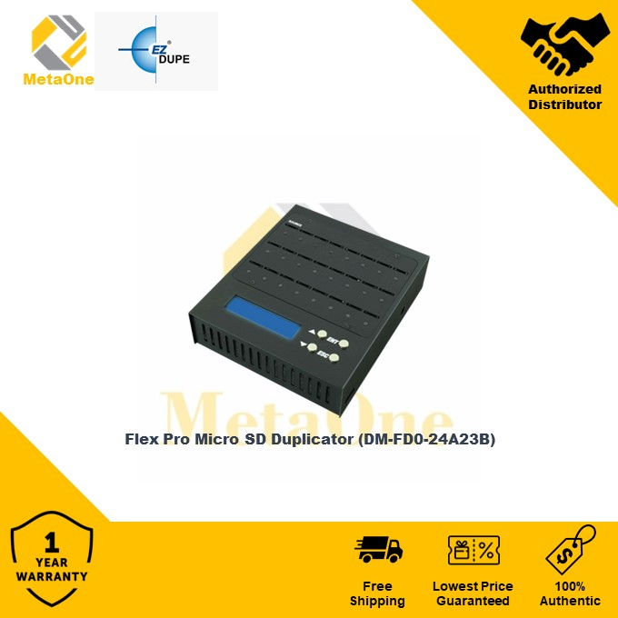 EZ Dupe 1 to 23 Flex Pro Micro SD Duplicator (DM-FD0-24A23B) | Shopee ...