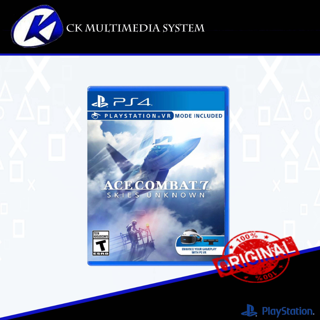 PS4 Ace Combat 7 Skies Unknown (R3/ENGLISH) (R3/CHI) // 空戰奇兵7 未知天際 (R3 ...
