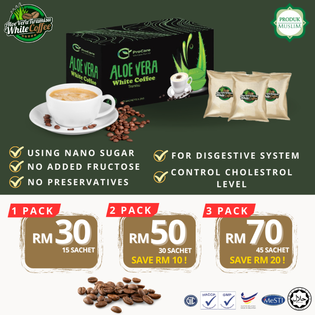 ALOE VERA TIRAMISU WHITE COFFEE | Shopee Malaysia
