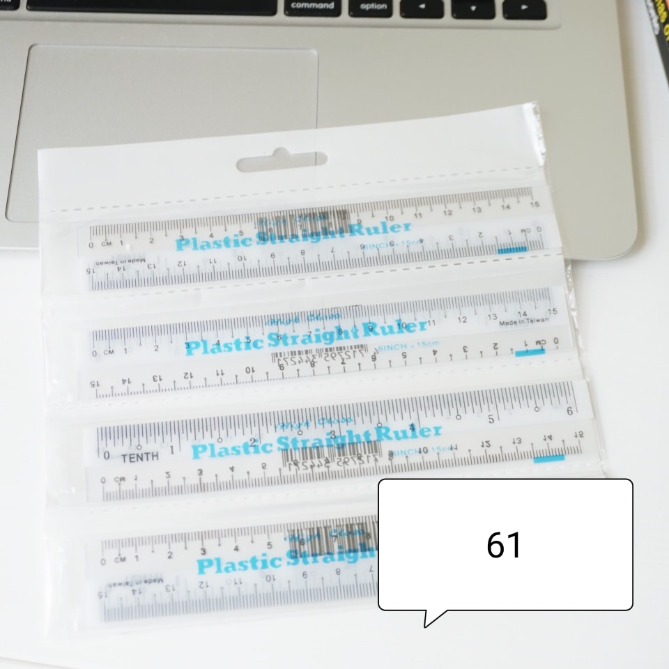 Plastic Straight Ruler / Bendable / Soft / Flexible Student Ruler / Pembaris SET 4PC | Shopee ...