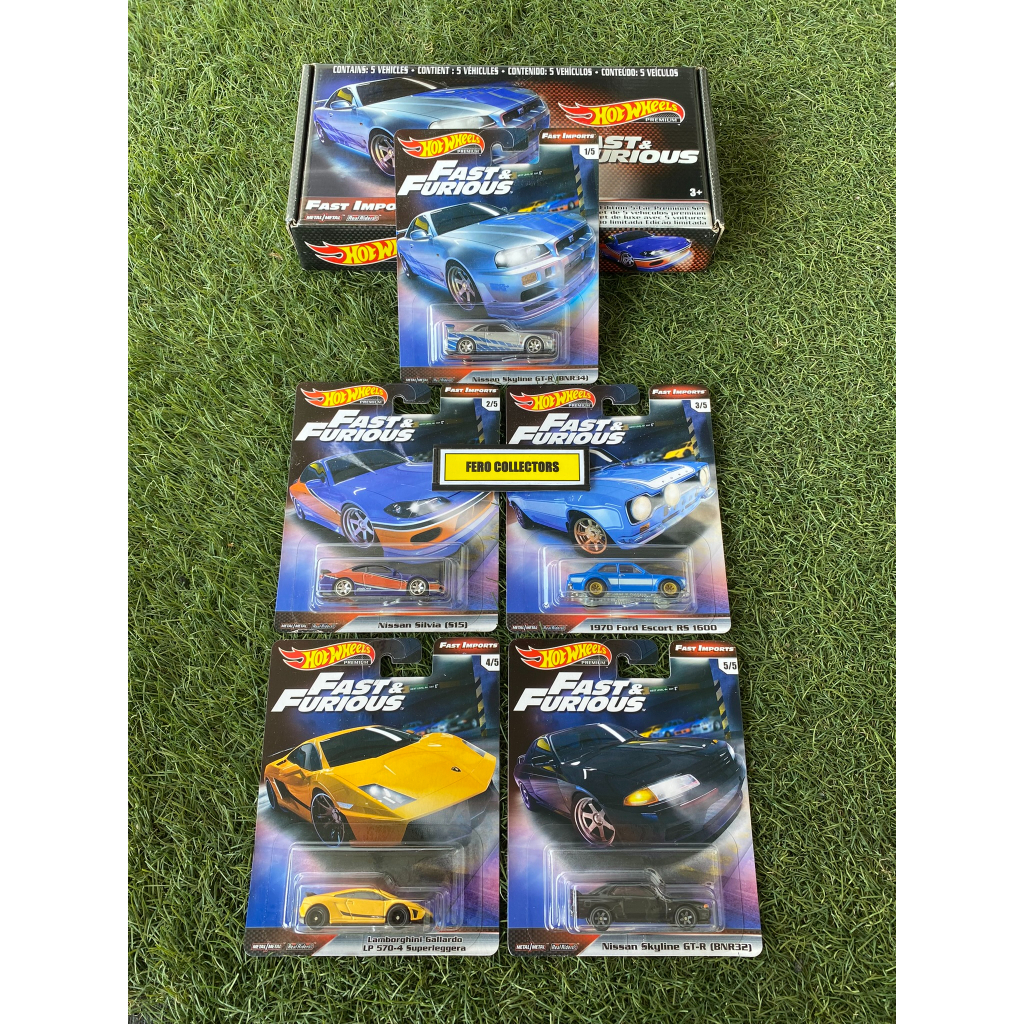 Hot Wheels Fast Import Fast and Furious SET | Shopee Malaysia