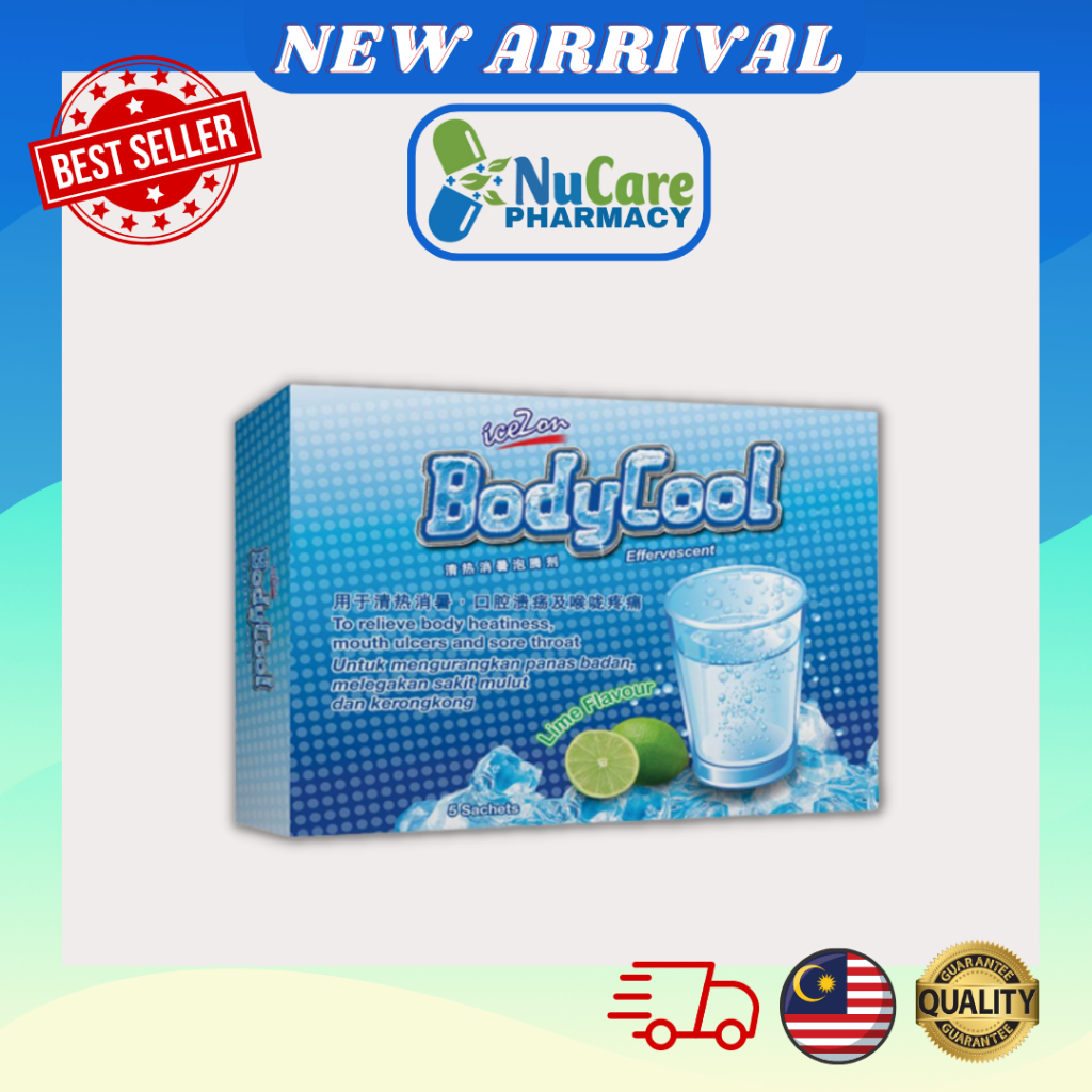 Icezon Body Cool Effervescent 5s | Shopee Malaysia