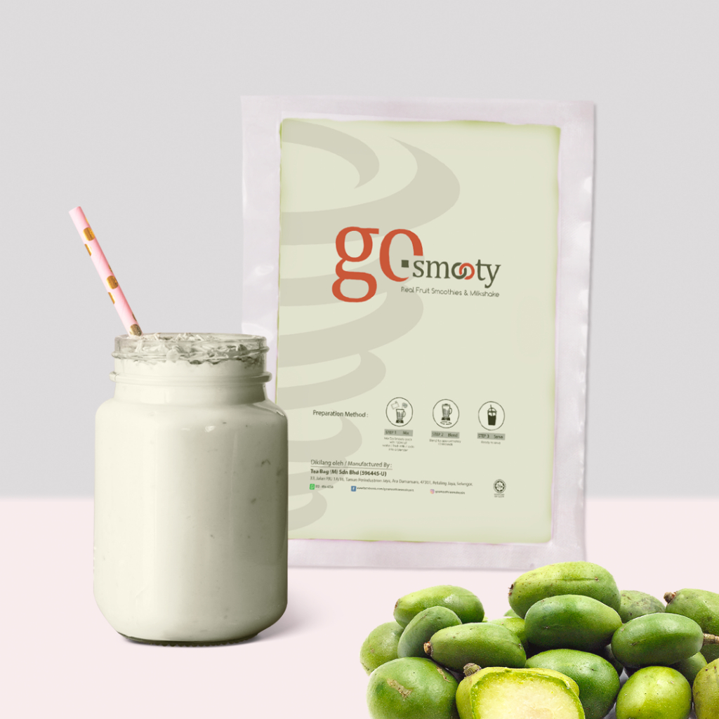 Go-Smooty Frozen Instant Fast Ready Blend Real Natural Fruit Kedondong ...