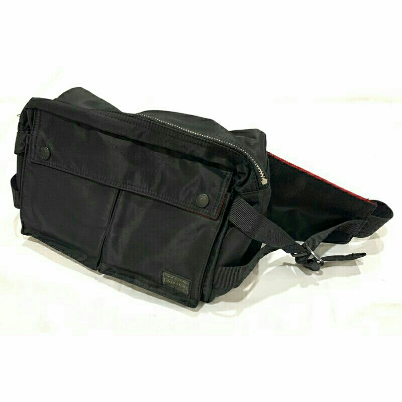 PORTER TOKYO TANKER JAPAN Waist Chest Sling Porch Pouch Crossbody Bag ...