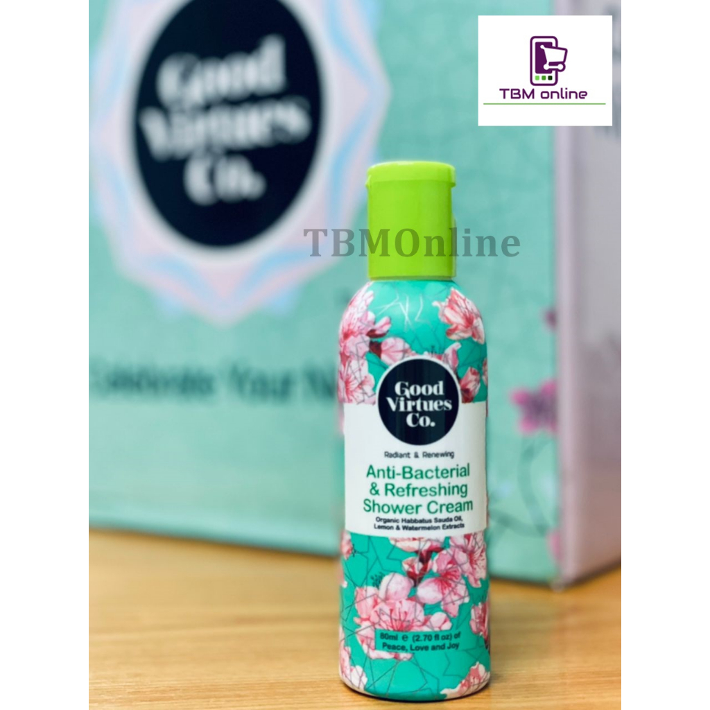 Good Virtues Co.[GVC] Travel Pack Size Shower Cream & Shampoo 80ml ...
