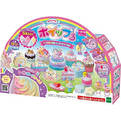 Epoch Whip [Rainbow Cream Party Set] Cake Sample Play Crafts Patissier ...