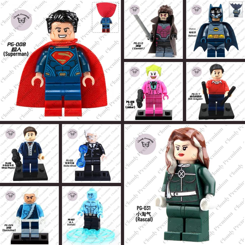 [Ready Stock] Minifigure Building Blocks Batman Minifigure Collection ...
