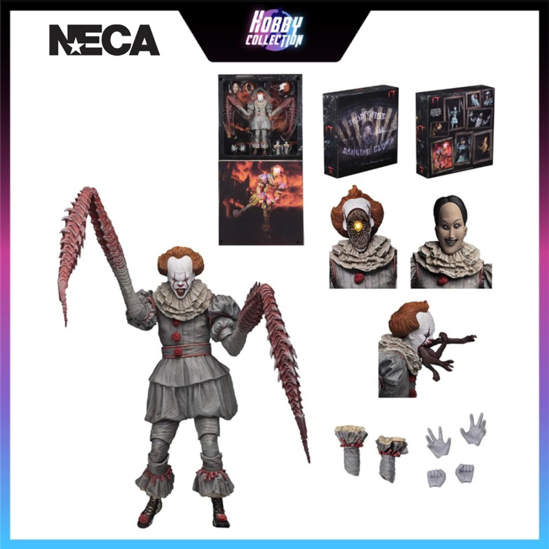 IT Pennywise The Dancing Clown Action Figures Original NECA IT ...