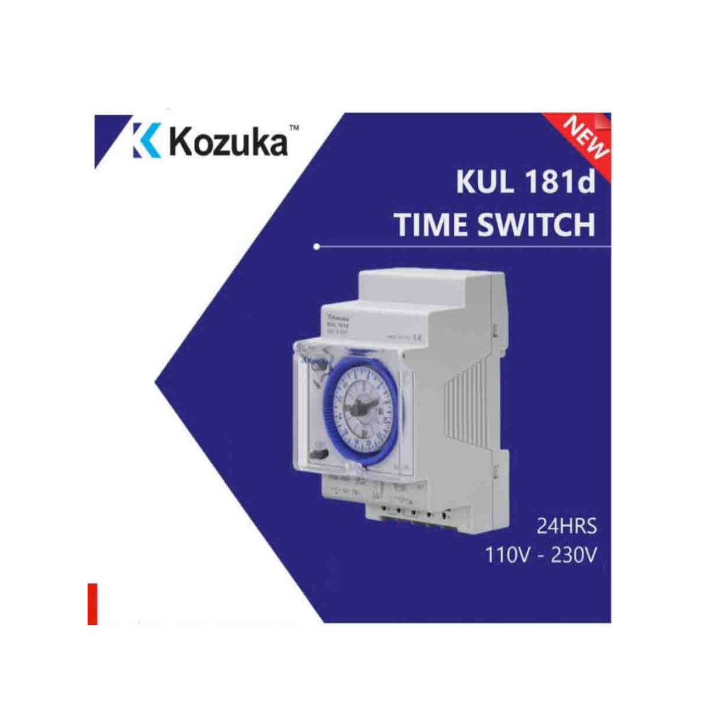 KOZUKA ANALOGUE TIME SWITCH TIMER KUL181D 24HOURS | Shopee Malaysia