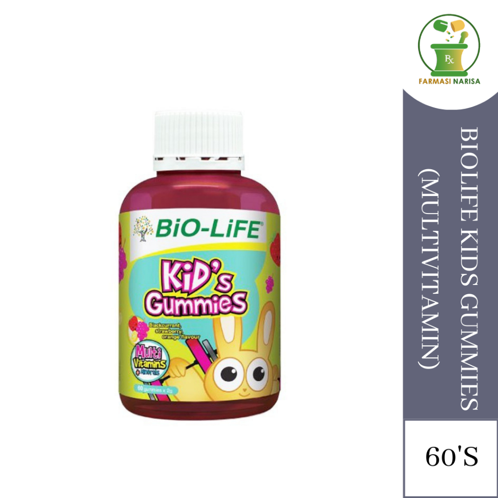 BIOLIFE KIDS GUMMIES (MULTIVITAMIN) | Shopee Malaysia