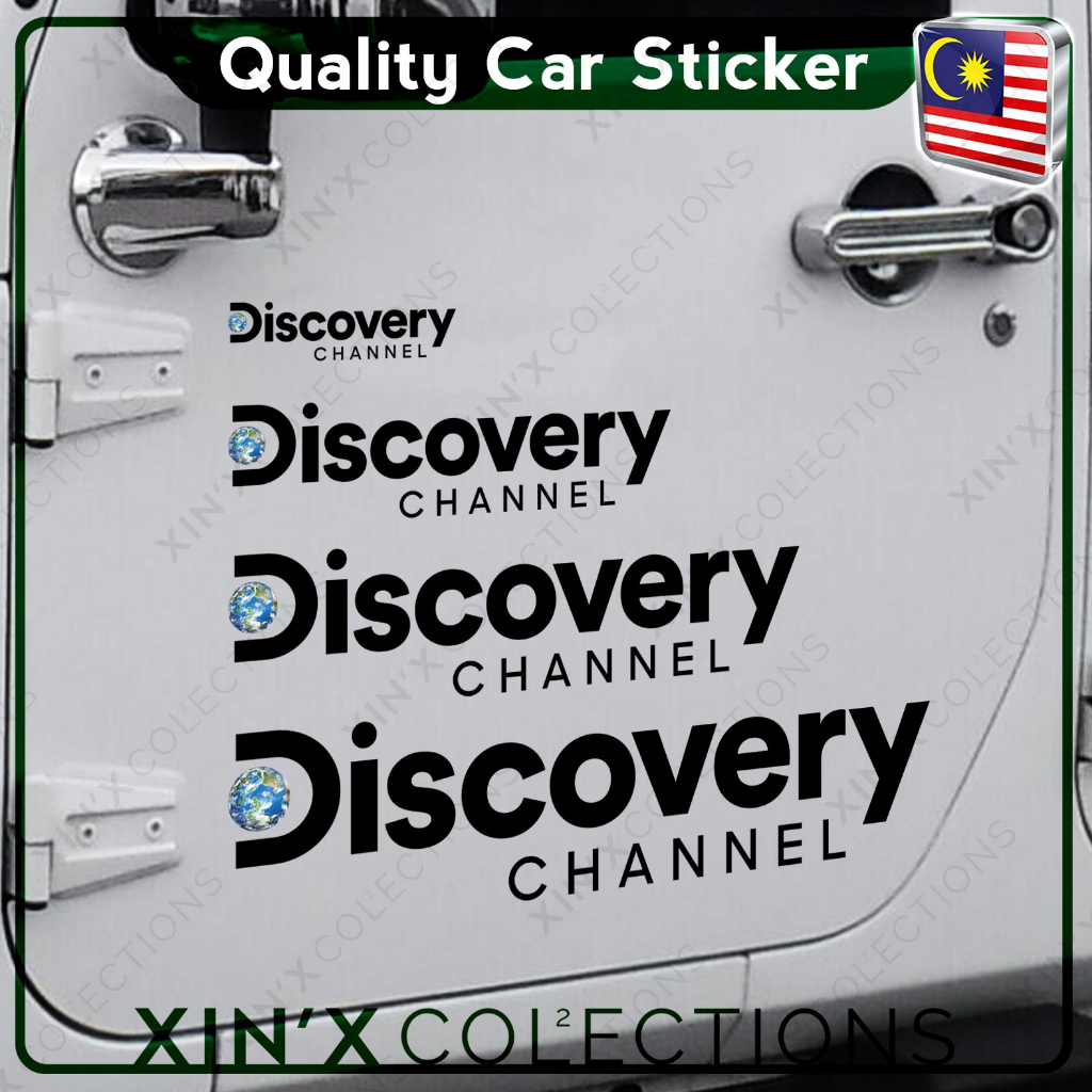 Discovery Channel Car Sticker 4x4 Off Road Pickup CAR STICKER | Shopee ...