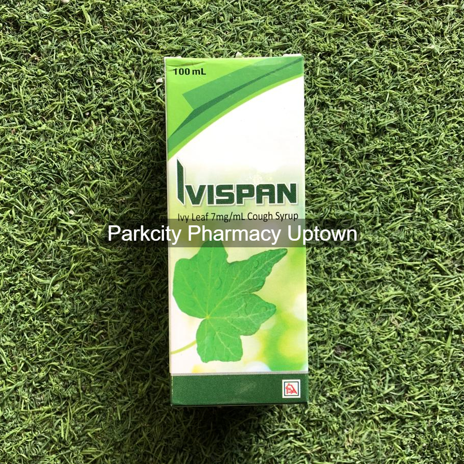Ivispan Ivy Leaf 7mg/ml Cough Syrup (Same as Prospan) 100ml 0819 ...