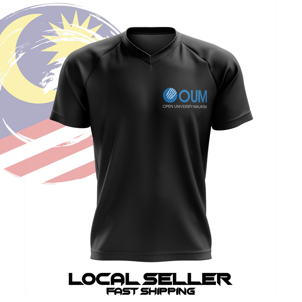 Open University Malaysia T-Shirt I OUM T-Shirt I Baju OUM I Baju Open ...