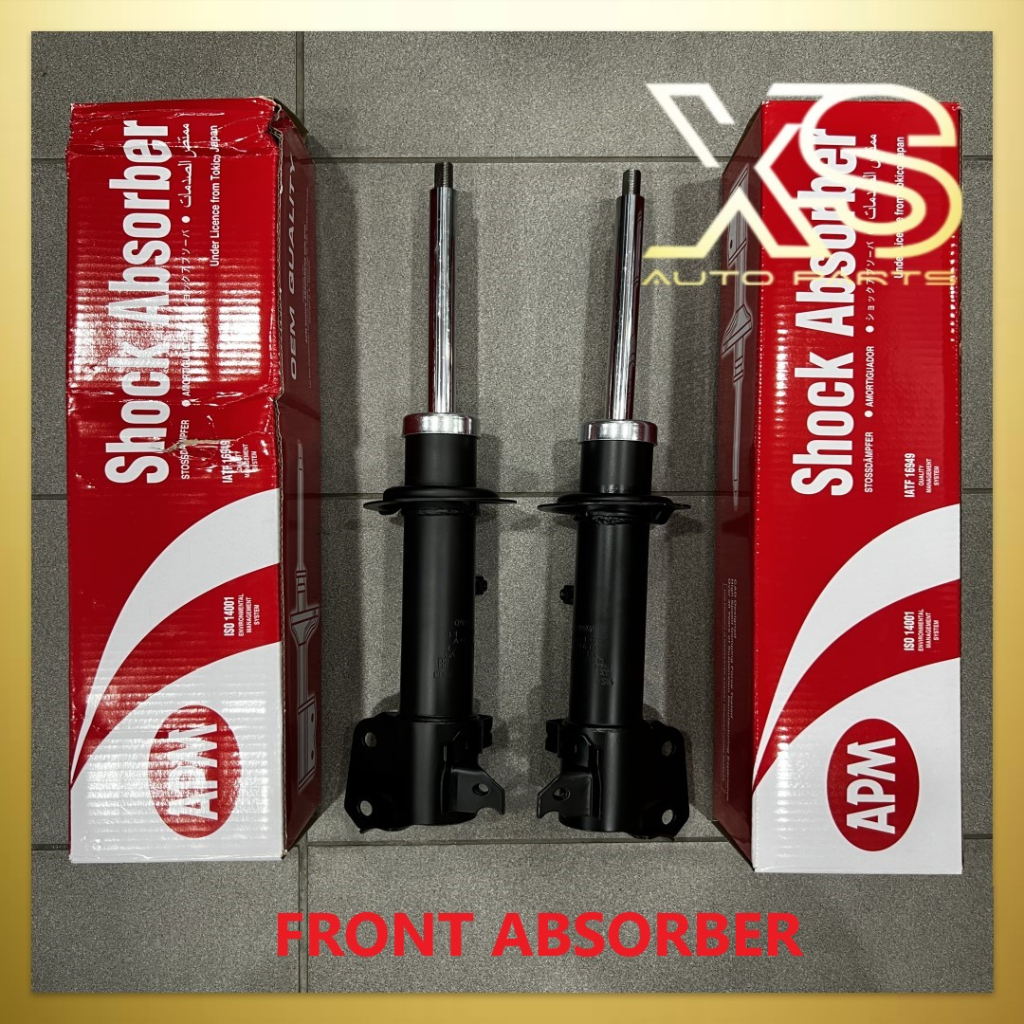 APM FRONT ABSORBER B1118M B1119M REAR ABSORBER E1117M PERODUA VIVA ...