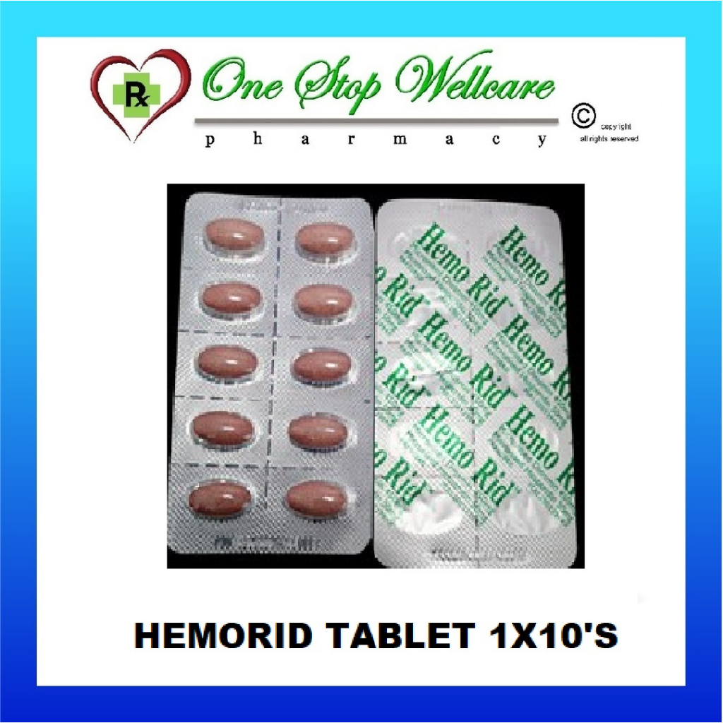 HEMORID MICRONISED TABLET 1X10'S (EXP:02/2027) | Shopee Malaysia
