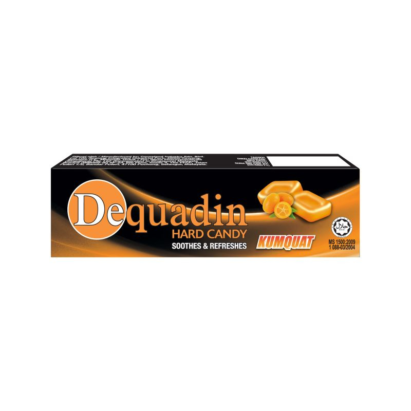 DEQUADIN HARD CANDY - tube 38g/10s / Dequadin Pastilles 50g | Shopee ...