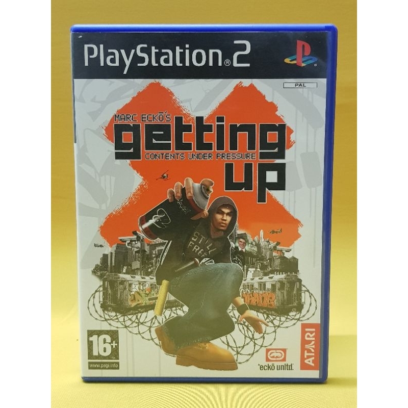 🔥MARC ECKO'S GETTING UP CONTENTS UNDER PRESSURE🔥 PS2 | Shopee Malaysia