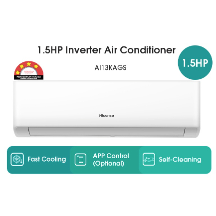 [Installation] Hisense 1.0HP Standard Non-Inverter Air Con R32 AN09CBG ...
