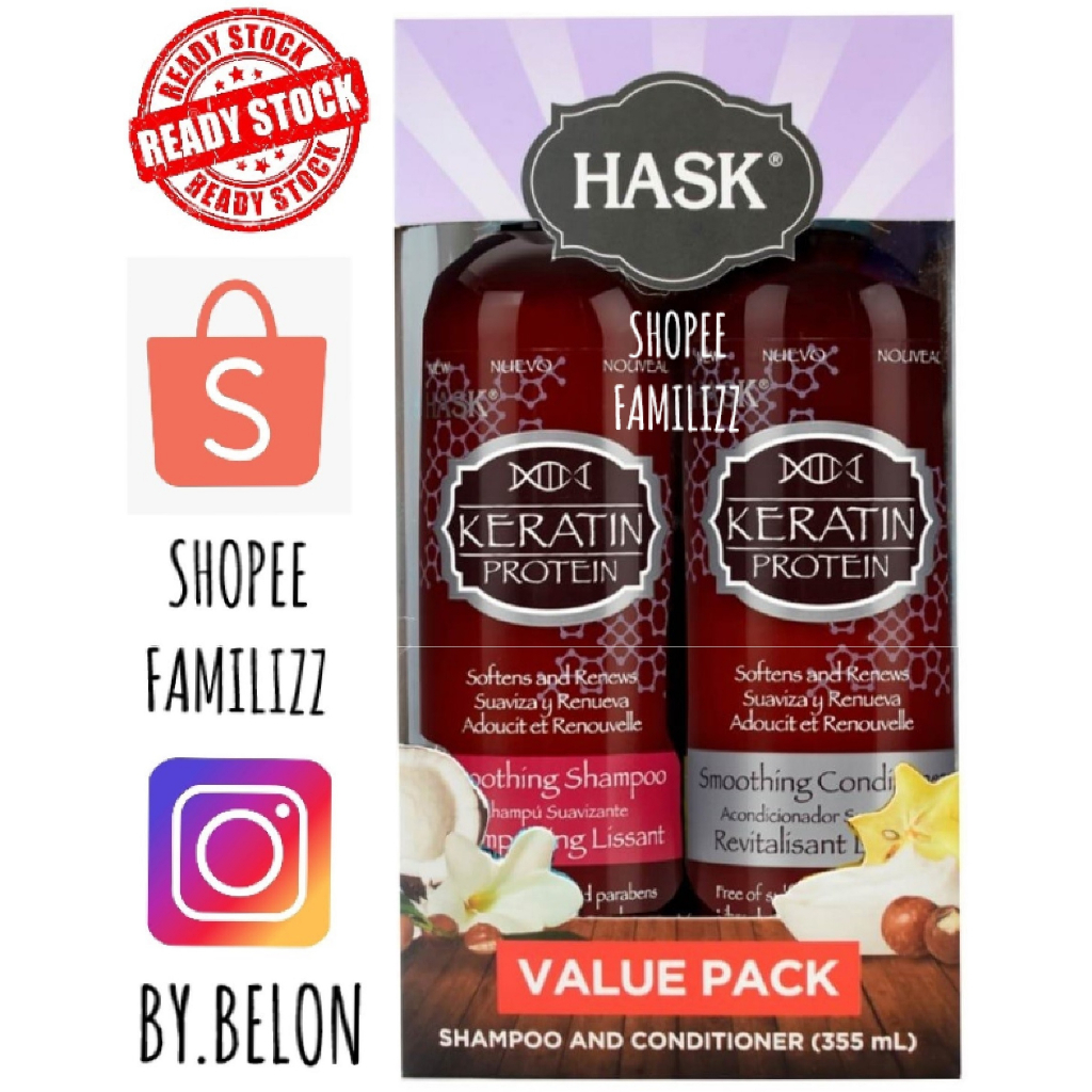 🔥 HASK KERATIN 🔥 Protein Softens Renew Moisturizes Repair Revitalizes ...
