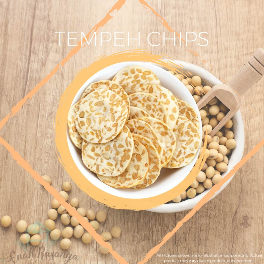 【SEDAP】Crispy Tempeh Chips / Kerepek Tempeh | Shopee Malaysia