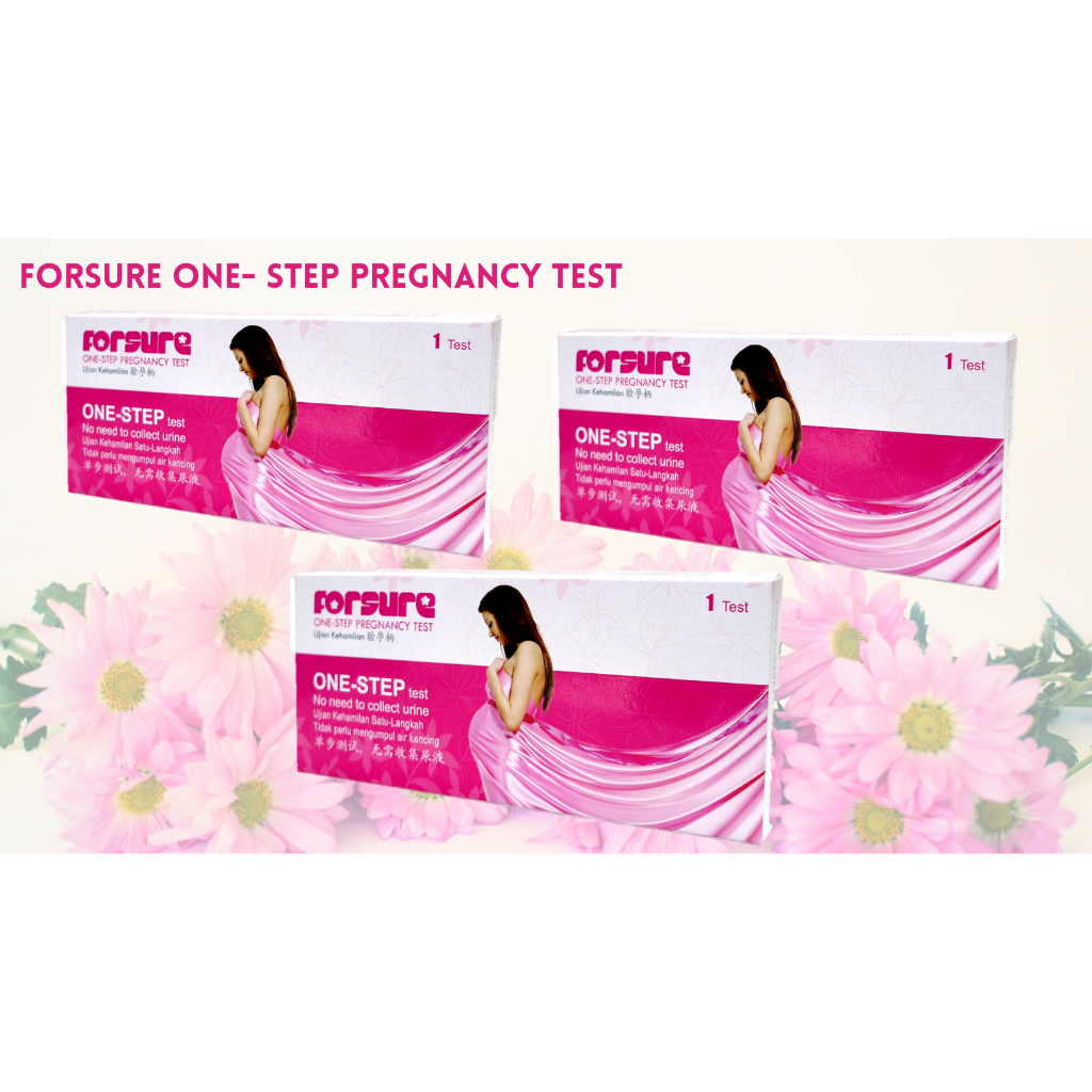 Forsure One-Step Pregnancy Test (3 boxes) | Shopee Malaysia