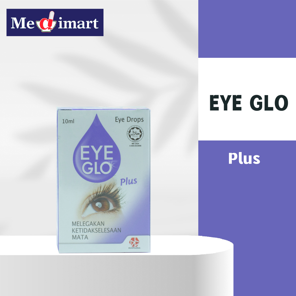 Eye Glo Plus (Eye Drops with 10ml) | Shopee Malaysia