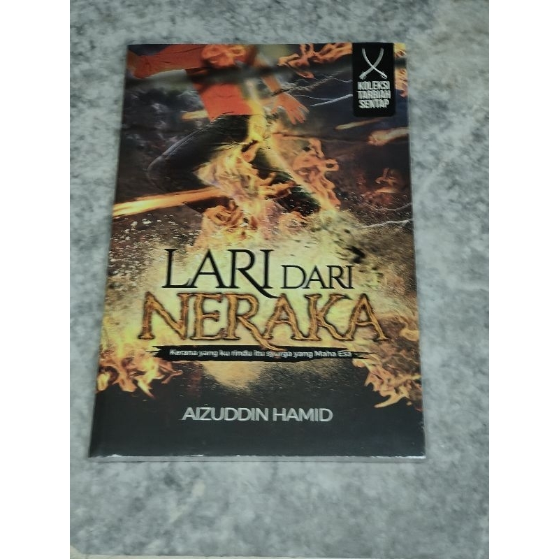 Lari Dari Neraka| Aizuddin Hamid| Koleksi Tarbiah Sentap | Shopee Malaysia