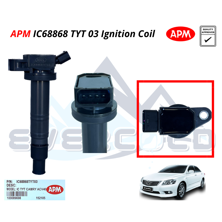 APM Toyota Camry ACV 40 Ignitonn Coil (TYT03) | Shopee Malaysia